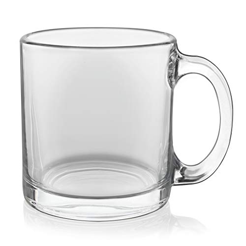 Libbey Robusta Glass Mugs, Set of 4