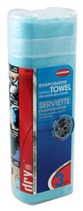 carrand 40208 evaporator pva drying towel, 3 sq ft , blue