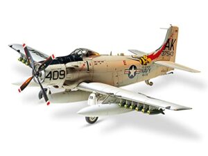 tamiya models douglas a-1h skyraider model kit