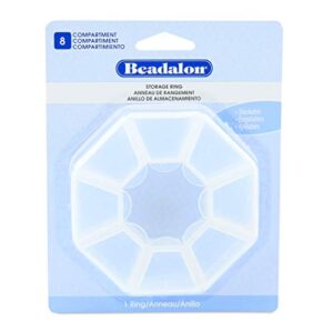 beadalon storage ring 8 compartment