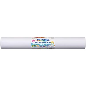 prang (formerly art street) art & easel roll, white, 18″ x 75′, 1 roll