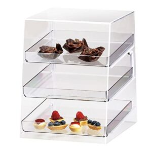 cal-mil p257 classic display case, 10″ w x 15″ d x 13.5″ h, clear