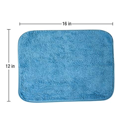 Eurow Double Density Microfiber Soft Fluffy Absorbent Shag Towels Scratchless Cleaning Drying Detailing 700GSM 12 X 16 Inches 10 Pack