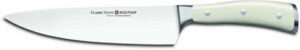 wüsthof classic ikon chef’s knife – 8″ – creme