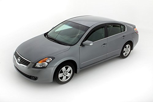 Auto Ventshade [AVS] Low Profile Ventvisor / Rain Guards | Smoke Color, 4 pc | 894005 | Fits 2007 - 2012 Nissan Altima Sedan