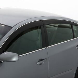 Auto Ventshade [AVS] Low Profile Ventvisor / Rain Guards | Smoke Color, 4 pc | 894005 | Fits 2007 - 2012 Nissan Altima Sedan