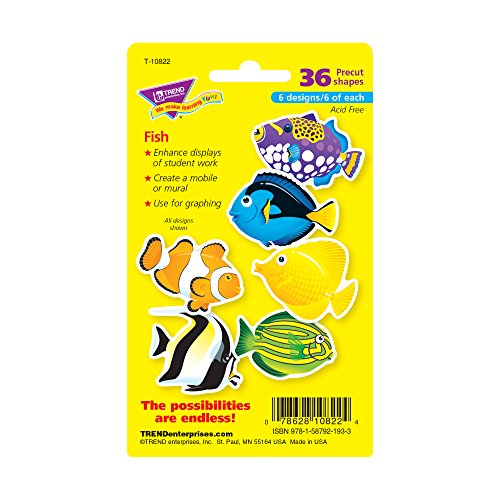 TREND enterprises, Inc. Fish Mini Accents Variety Pack, 36 ct