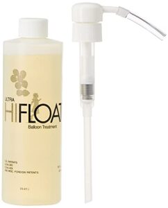 hi-float company ultra with pump balloon treatment, 16 oz, multicolor