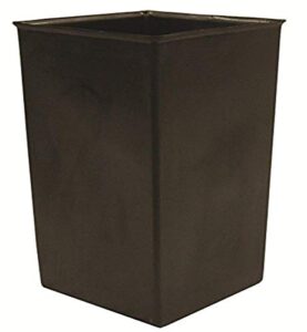 witt industries 36r rigid plastic liner, 36 gal, black