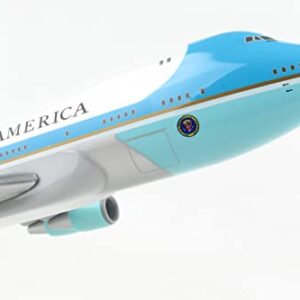 SkyMarks SKR041 Air Force One Boeing 747-200 VC25 1:250 Scale Desktop Model with Stand