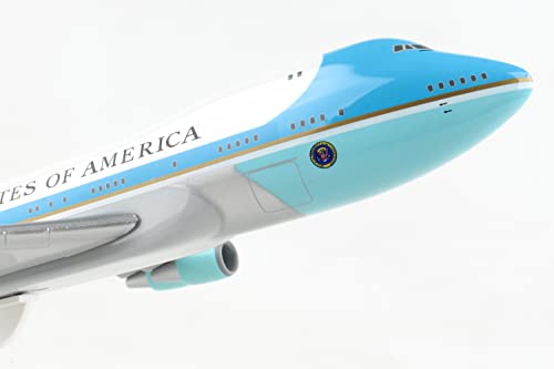 SkyMarks SKR041 Air Force One Boeing 747-200 VC25 1:250 Scale Desktop Model with Stand