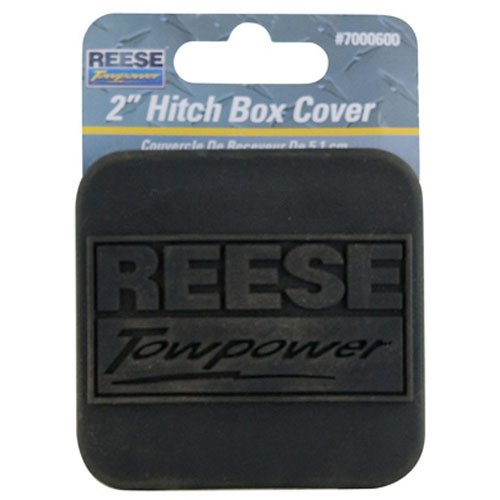 Reese Towpower 7000600 Receiver Tube Cover Black, 2 inch