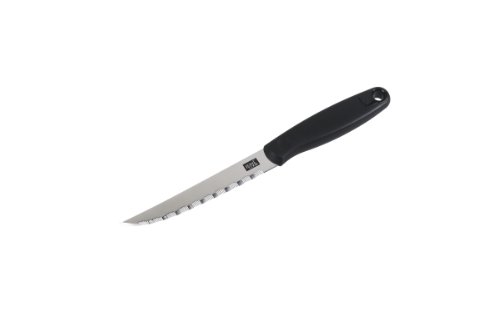 Goodcook 4.5-Inch Serrated Utility Knife, silver/black