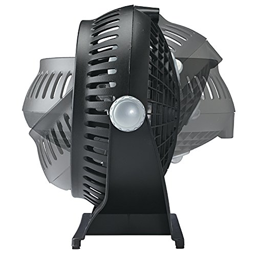 Lasko Breeze Machine Pivoting Floor/Table, 2-Speed, Black (507) Household Fans