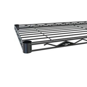 intermetro 18×36-inch shelf, black