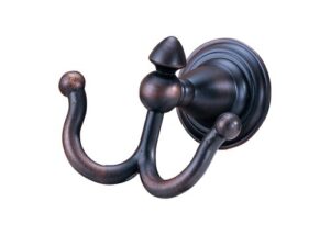 delta faucet victorian towel hook, robe hook venetian bronze towel holder for bathroom, bathroom accessories, 75035-rb