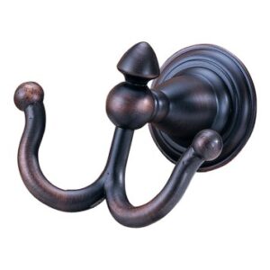 Delta Faucet Victorian Towel Hook, Robe Hook Venetian Bronze Towel Holder for Bathroom, Bathroom Accessories, 75035-RB