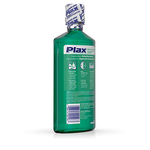 Plax Advanced Formula Plaque Loosening Rinse Softmint Flavor 24 Fl Oz