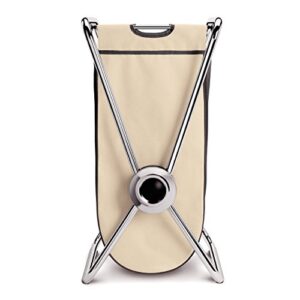 simplehuman Steel X-Frame Laundry Hamper, Double