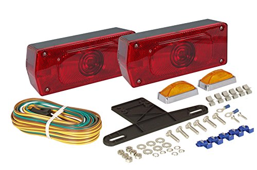 Optronics TL36RK Trailer Light Kit, Waterproof TL-36RK, Red