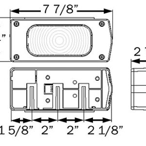 Optronics TL36RK Trailer Light Kit, Waterproof TL-36RK, Red