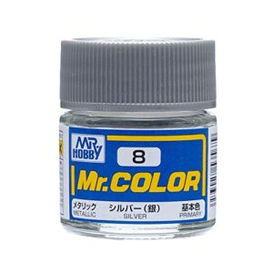 gsi creos c8 metallic silver 10ml, gsi mr. color