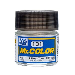 c101 gloss smoke gray 10ml, gsi mr. color, 10 ml