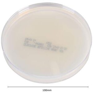 Cetrimide Select Agar, for The Cultivation and Isolation of Pseudomonas, USP, 26ml Deep Fill, 15x100mm Plate, Order by The Package of 10, by Hardy Diagnostics