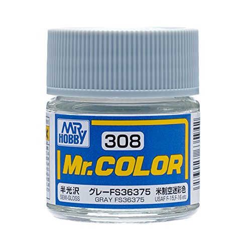 C308 Semi Gloss Gray FS36375 10ml, GSI Mr. Color