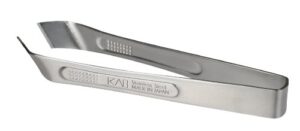 kai brand, stainless steel fish tweezers, 4-inches