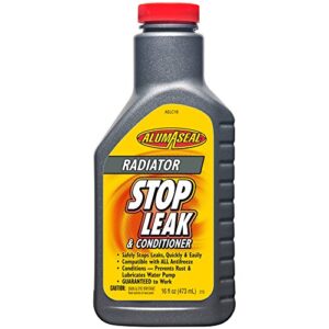 alumaseal aslc16 radiator stop leak and conditioner liquid – 16 fl oz.