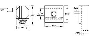 Walthers Cornerstone HO Scale Model Sawmill Outbuildings, 8