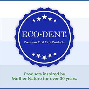 Eco-Dent Ultimate Essential MouthCare - Daily Mouth Rinse & Oral Wound Cleanser and Debriding Agent, Alcohol-Free Mouthwash w/ CoQ10, Echinacea, Goldenseal, Essential Oils & Baking Soda, 8 Fl Oz