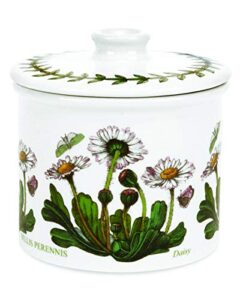 portmeirion botanic garden drum shaped covered sugar bowl