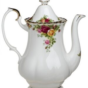 Royal Doulton Royal Albert Old Country Roses Large Coffee Pot, 42 oz, Multi