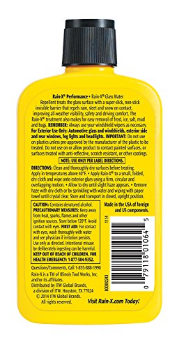 Rain-X 800002243 Glass Treatment- 7 fl oz. ( Packaging may vary )