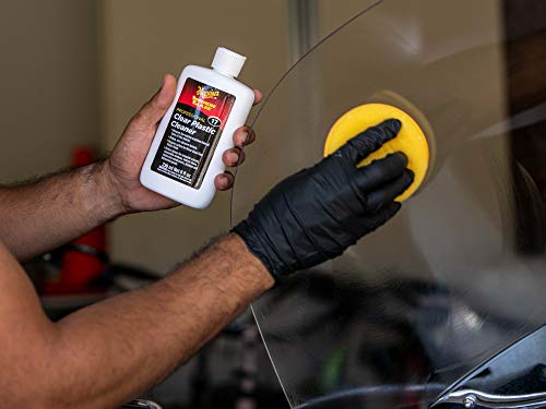 Meguiar's M1008 M10 Mirror Glaze Clear Plastic Polish - 8 Oz Bottle