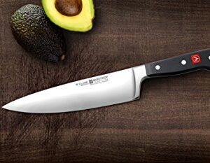 WÜSTHOF Classic 8 Inch Chef’s Knife,Black,8-Inch