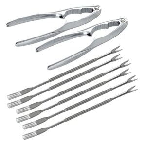 amco seafood tool set, 1 ea, silver