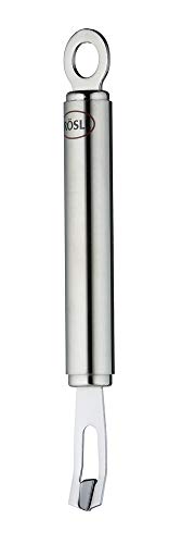 Rosle Stainless Steel Round-Handle Vertical Cannelle, 6.5-inch