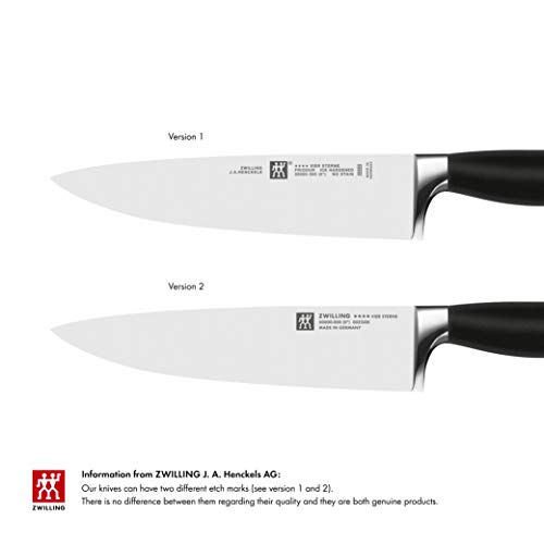 Zwilling Four Stars Slicing knife, Silver/Black