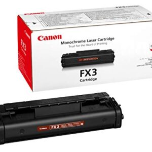 Canon Fx3 Laser Toner Cartridge, Black - in Retail Packaging