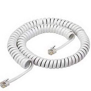 southwestern bell s60067 white handset cord 12 feet