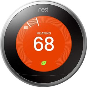 google nest learning thermostat – 3rd generation – smart thermostat – pro version – works with alexa