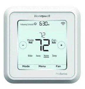 honeywell th6220wf2006/u lyric t6 pro wi-fi programmable thermostat with stages up to 2 heat/1 cool heat pump or 2 heat/2 cool conventional , white