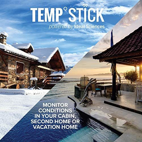 Temp Stick Remote WiFi Temperature & Humidity Sensor. No Subscription. 24/7 Monitor, Unlimited Text, Push & Email Alerts. Free Apps, Made in America. Use with Alexa, IFTTT. Monitor Anywhere, Anytime.