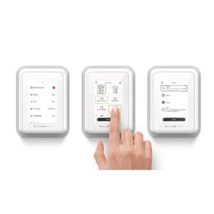 Honeywell Home T9 WiFi Smart Thermostat, Smart Room Sensor Ready, Touchscreen Display, Alexa and Google Assist