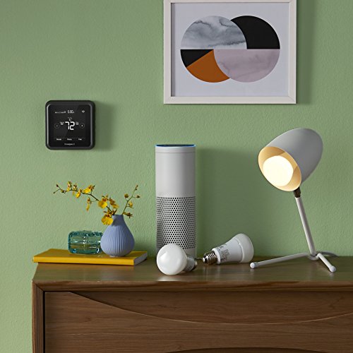 Honeywell Home RCHT8610WF T5 Smart Thermostat Energy Star Wi-Fi Programmable Touchscreen Alexa Ready - C-Wire Required