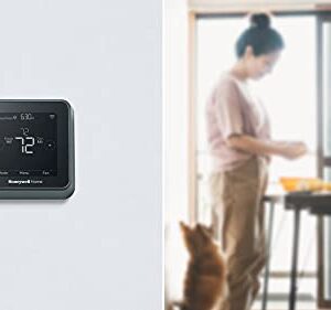 Honeywell Home RCHT8610WF T5 Smart Thermostat Energy Star Wi-Fi Programmable Touchscreen Alexa Ready - C-Wire Required