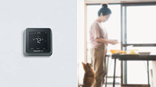 Honeywell Home RCHT8610WF T5 Smart Thermostat Energy Star Wi-Fi Programmable Touchscreen Alexa Ready - C-Wire Required